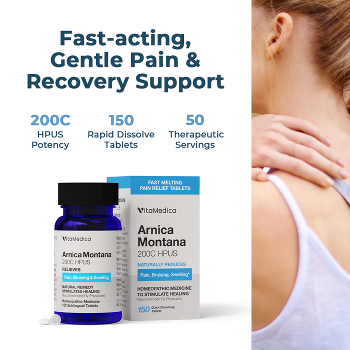 Arnica Montana 200C HPUS Rapid Dissolve Tablets – VitaMedica